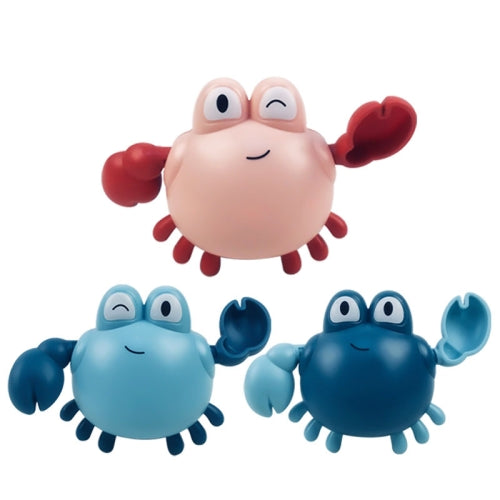 3 PCS Clockwork Crab Baby Bath Play with Water Toys, Random Color Deli