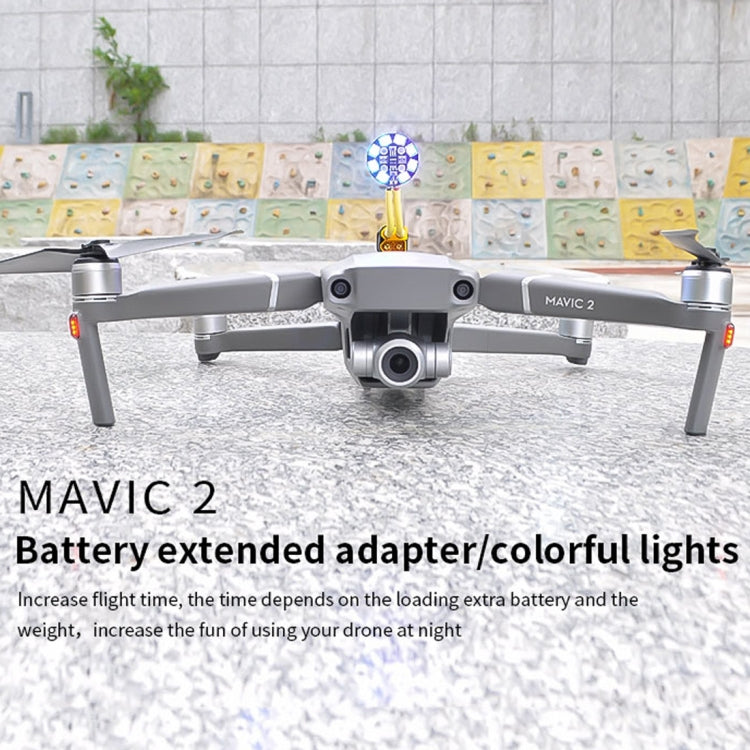 STARTRC For DJI Mavic 2 Battery Extended Adapter External LED Circular