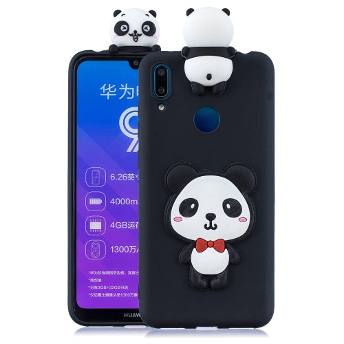 For Huawei Y7 2019 3D Cartoon Pattern Shockproof TPU Protective Case(R