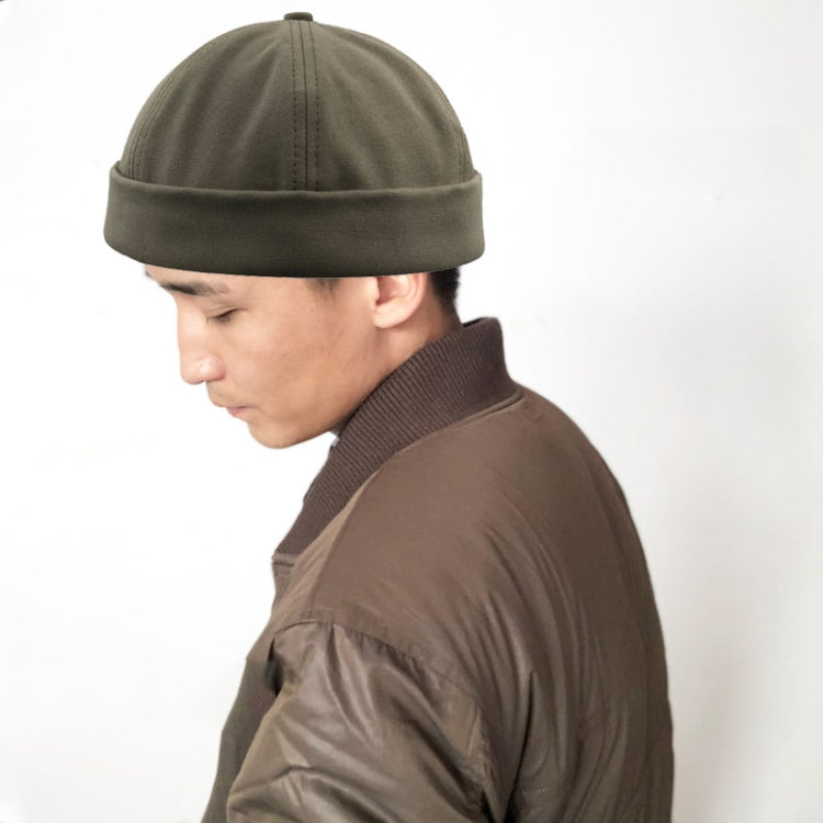 Gegeen Domog A36 Cartoon Coconut Tree Pattern Retro Hip Hop Without Ea