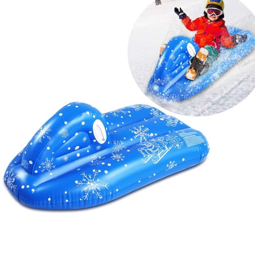 Children Inflatable Ski Laps Snowboard Adult Inflatable Snow Toy( Ski